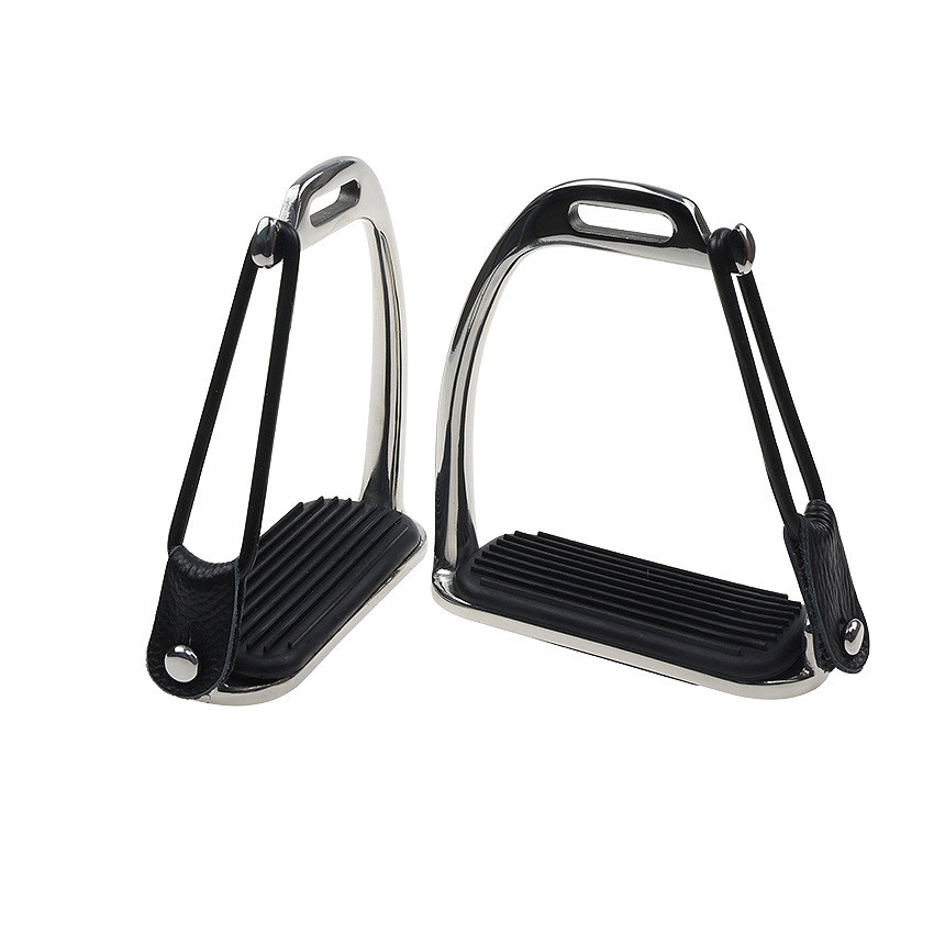 Jual New Safety Stirrups Horse Riding Stainless Steel Stirrups ...