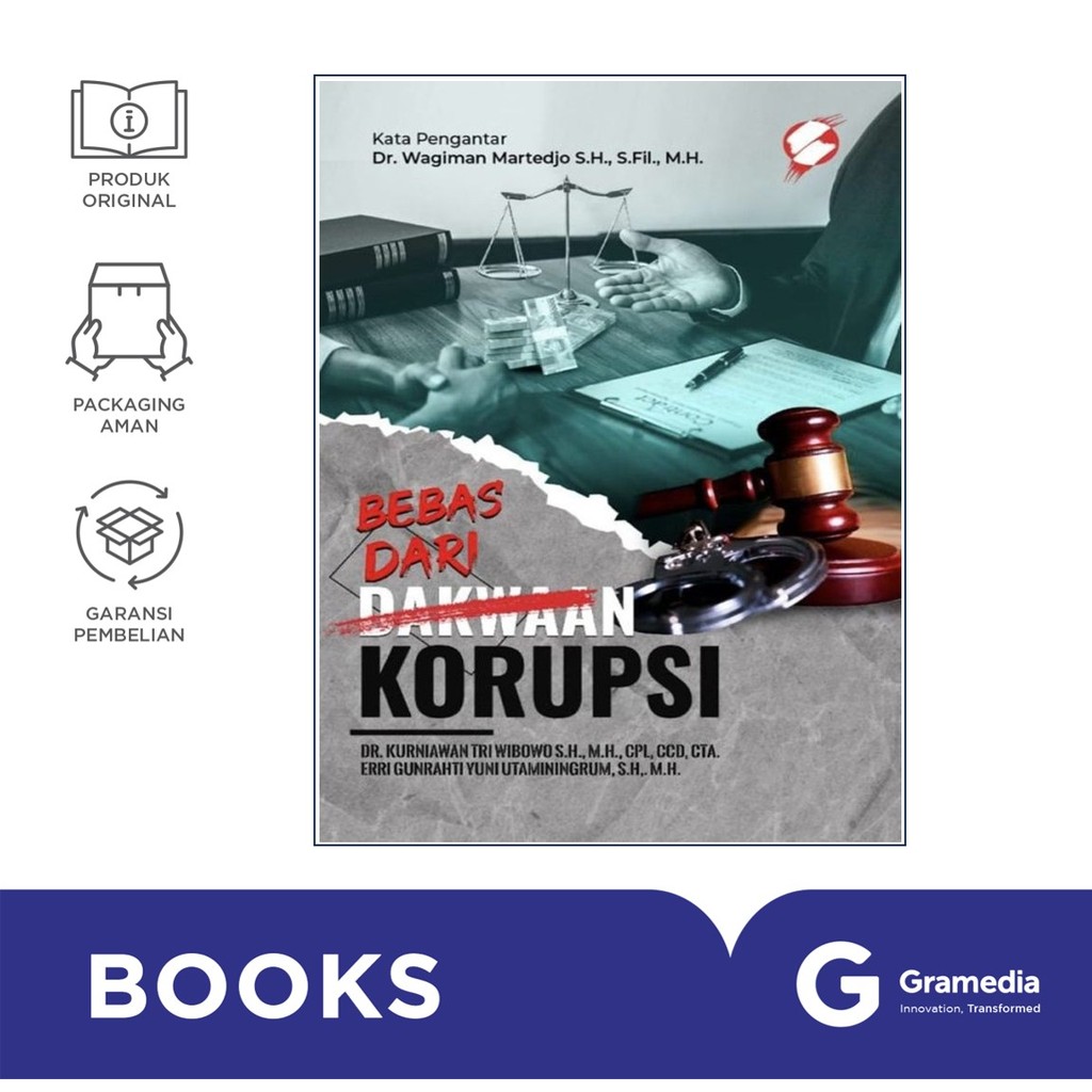 Jual Bebas dari Dakwaan Korupsi ( Dr. Kurniawan Tri Wibowo dan Erri Gunrahti Yuni Utaminingrum ...