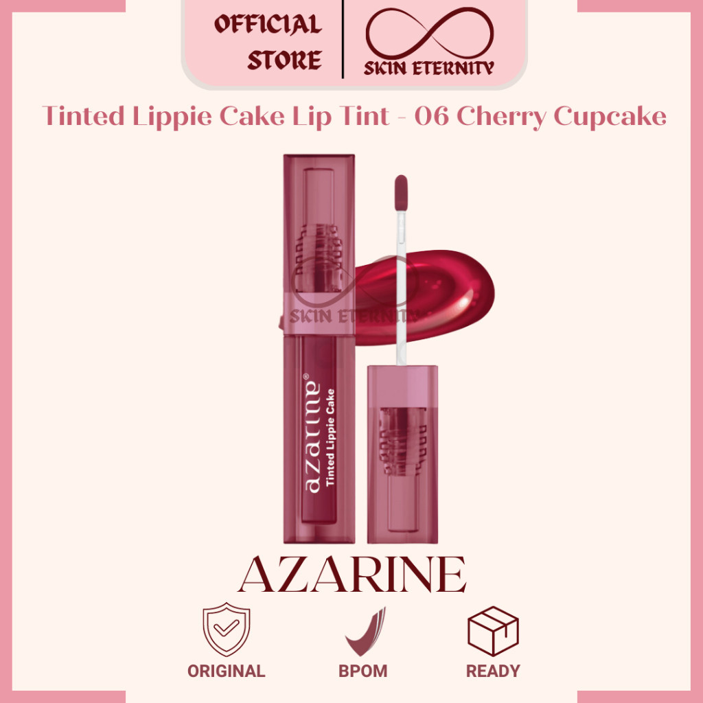 Jual Azarine x Red Velvet Tinted Lippie Cake Lip Tint 2.9ml - LipTint ...