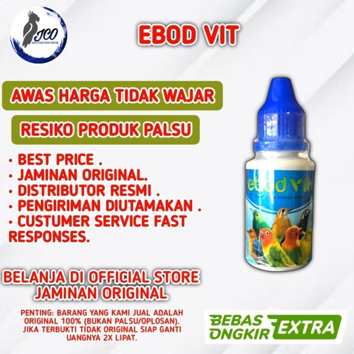 Jual Ebod Vit Vitamin Segala Jenis Burung Vitamin Burung Lesu Vitamin Gacor Burung Shopee 