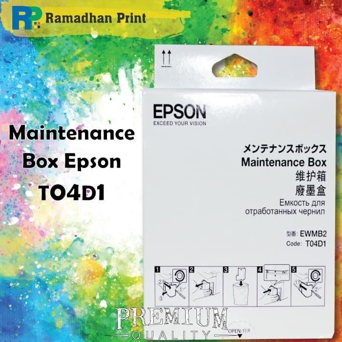 Jual Epson Maintenance Box T04D1 L1110 L3110 L3150 L4150 L4160 L6160 ...