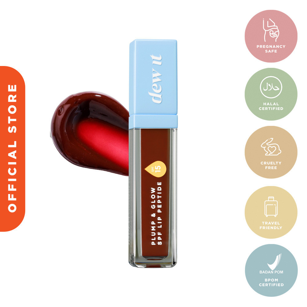 Jual MSBB - Dew It - Plump & Glow SPF Lip Peptide (Dewy Rouge) | Shopee ...