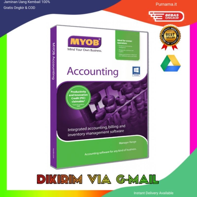 Jual MYOB Accounting V 18 Versi Pro - Untuk Akunting Serta Jurnal Perusahaan. Aplikasi For PC ...