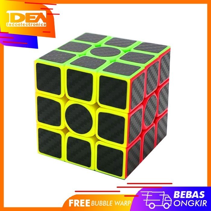 Jual Rubik Magic Cube 3 x 3 x 3 / Mainan Rubick - GB6675 - Mix Color ...