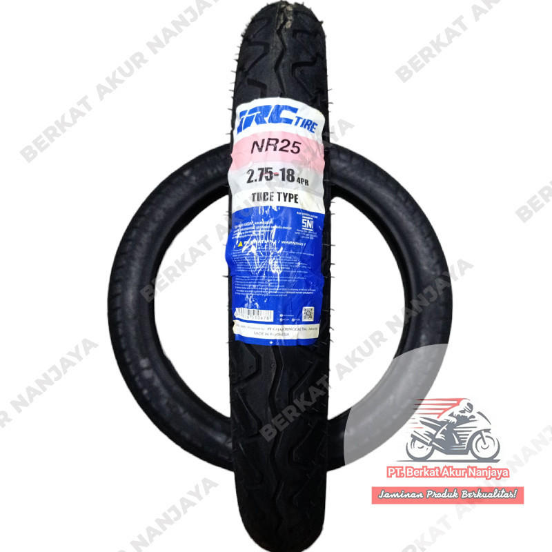 Jual IRC NR25 275-18 Ban Motor ring 18 Tiger - Scorpio - Thunder 125 ...