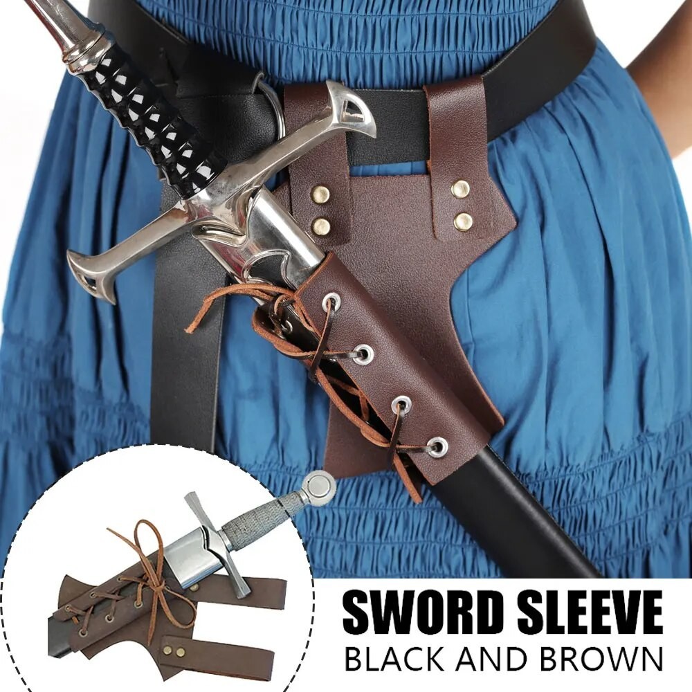 Jual Holster Medieval Shoulder Strap Sword Holder Sheath Scabbard For ...