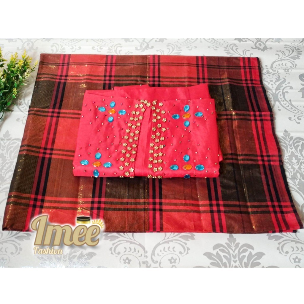 Jual Set Baju Bodo Tokko / Baju Adat Bugis Makassar (baju dan sarung ...