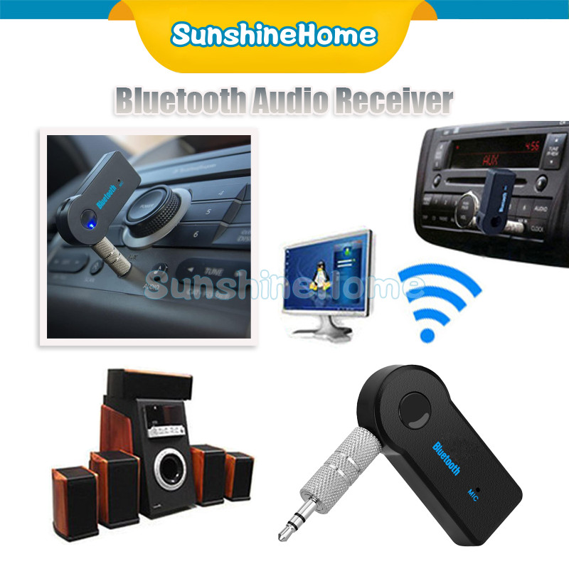 Jual Bluetooth Audio Receiver / Music Wireless Handsfree Car Connector ...