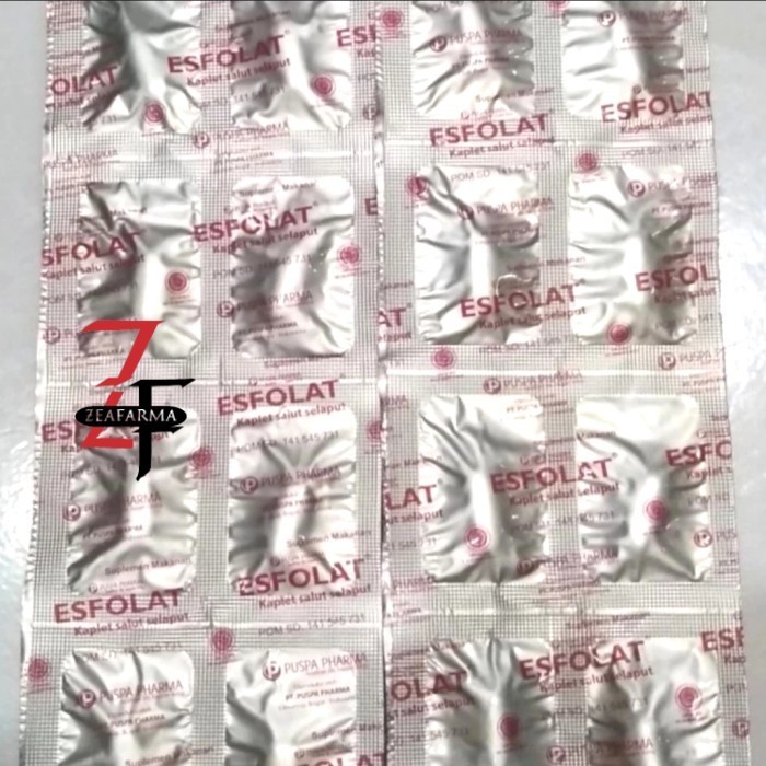 Jual ready- ESFOLAT STRIP 10 KAPLET -(terjangkau & original) | Shopee ...