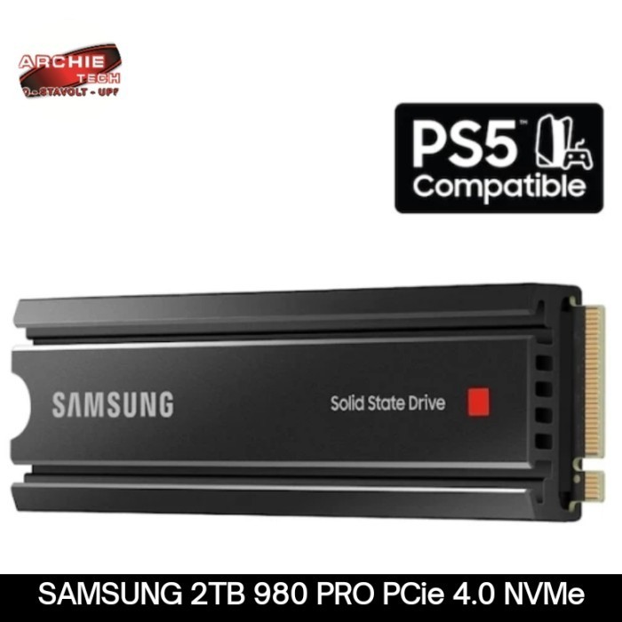 Jual SSD SAMSUNG 2TB 980 PRO PCie 4.0 NVMe M.2 MZ-V8P2T0CW with ...