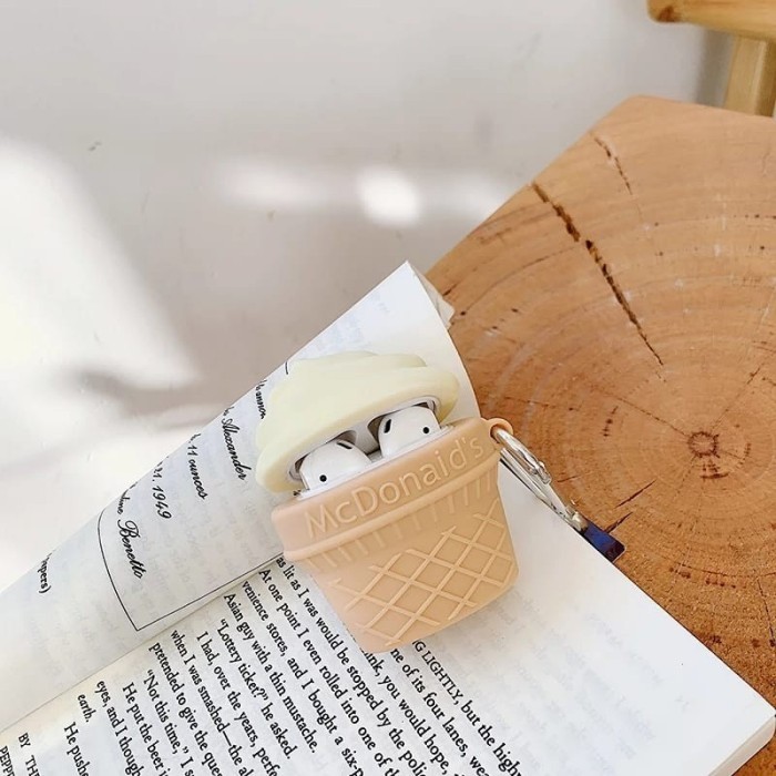 Jual CASE SILICONE PROTECTOR AIRPODS GEN 1 & 2 INPODS 12 ICE CREAM CONE ...