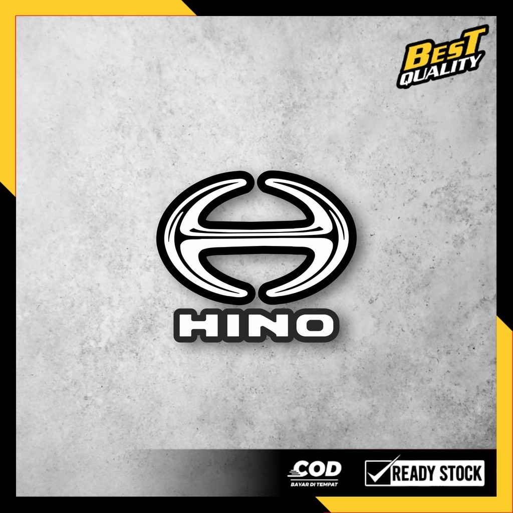 Jual Stiker Bus LOGO HINO - Sticker Setiker Bismania busMania Cutting ...
