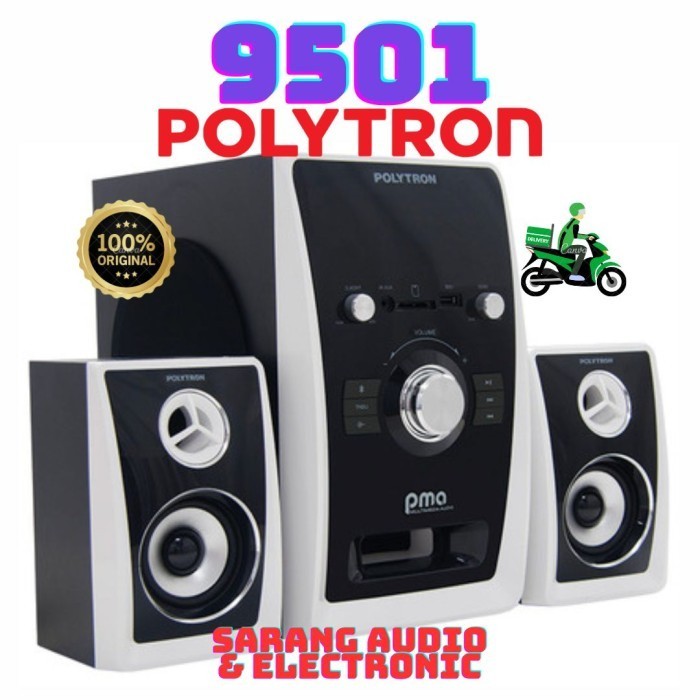 Jual Speaker Multimedia POLYTRON PMA 9501 PMA9501 Original Bluetooth ...