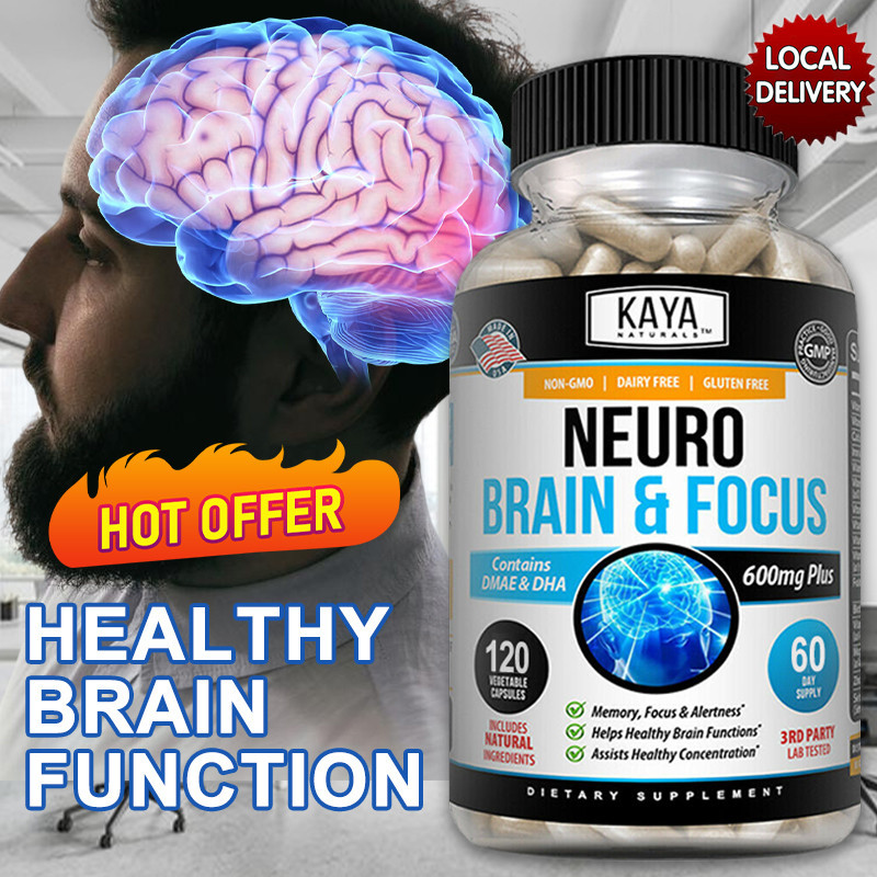 Jual Neurobrain for Memory and Attention - Nootropic Brain Support Supplement - Focus and ...