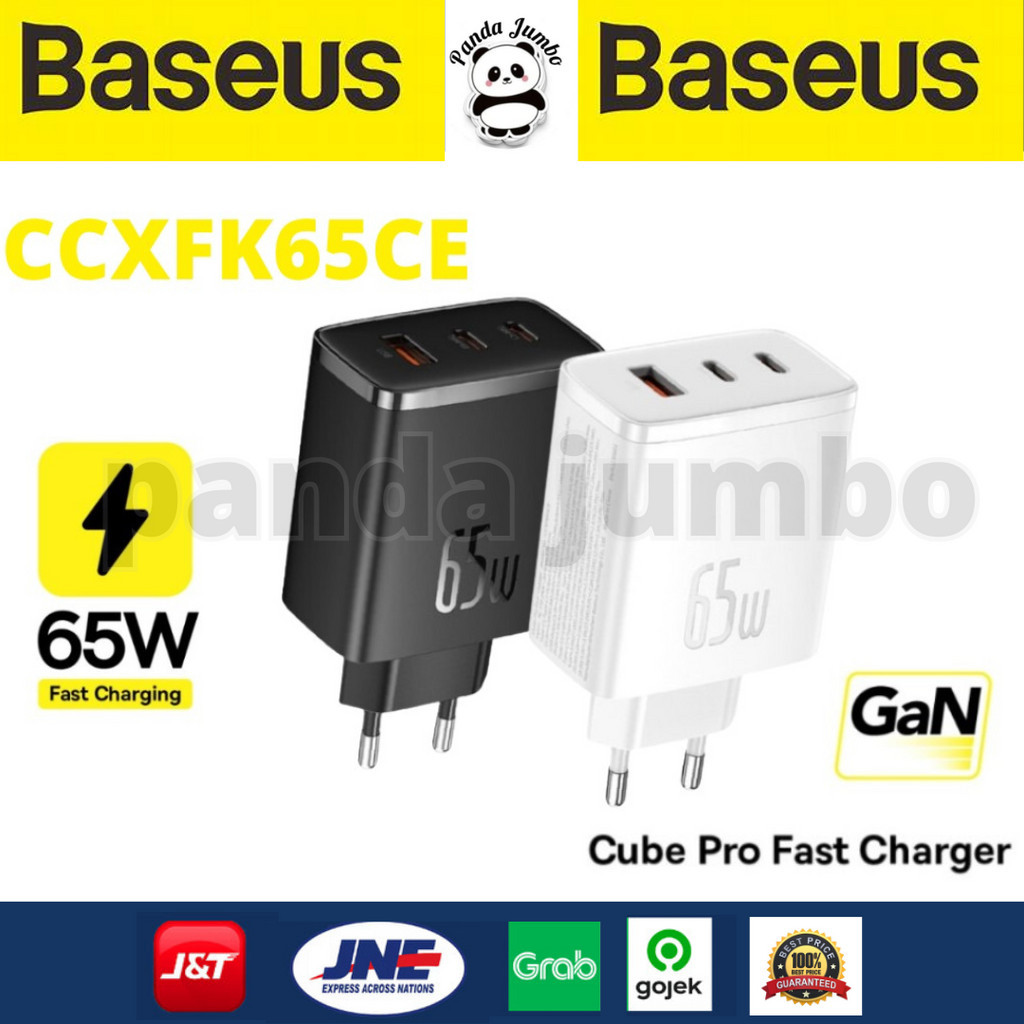 Jual BASEUS CUBE PRO FAST CHARGER 65W 3 PORT KEPALA CHARGER (PJ ... Jual BASEUS CUBE PRO FAST CHARGER 65W 3 PORT KEPALA CHARGER (PJ ...