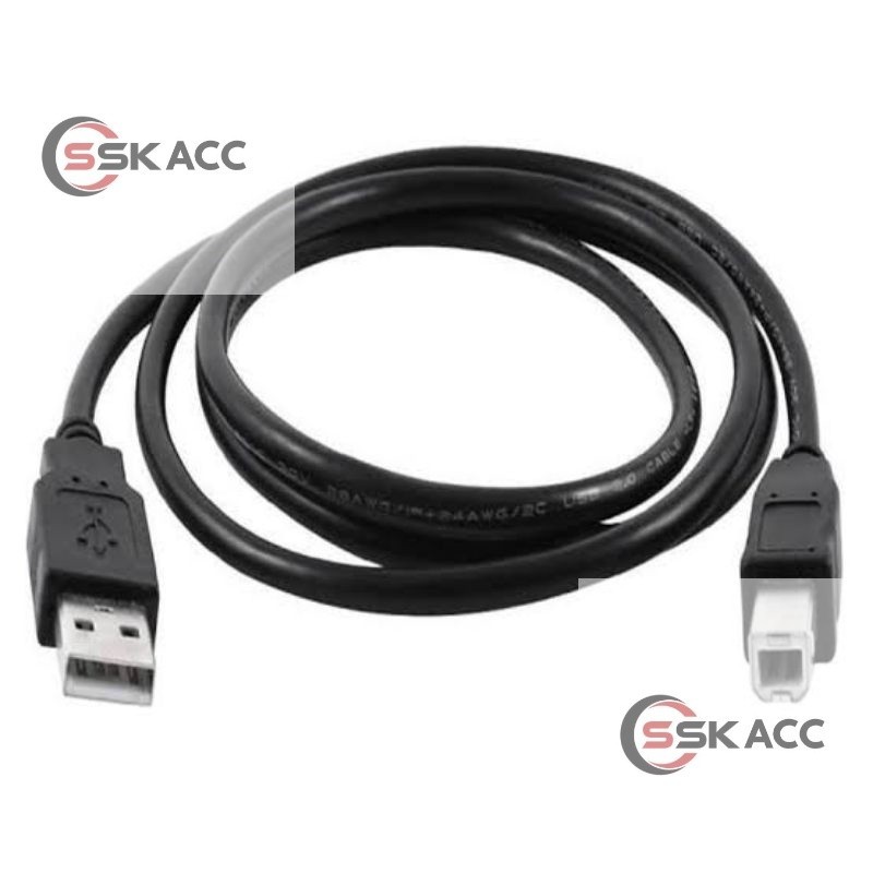 Jual Kabel USB Printer 1.5m/3m - Data Cable Printer Usb 1.5/3 meter ...