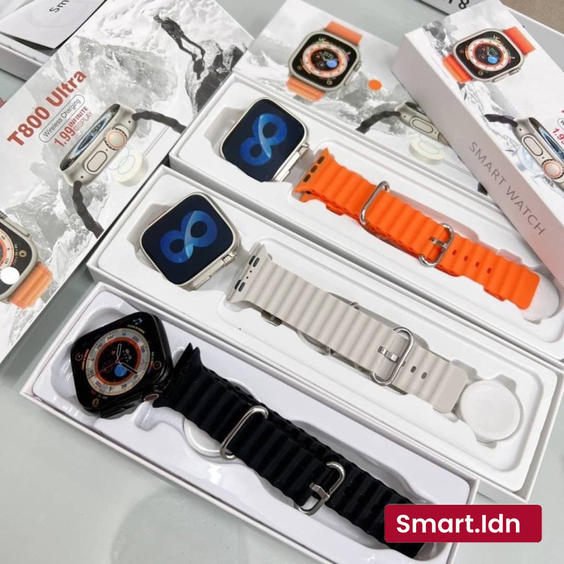 Jual Jam tangan Smartwatch Series T800 Ultra Bluetooth Full Touch ...