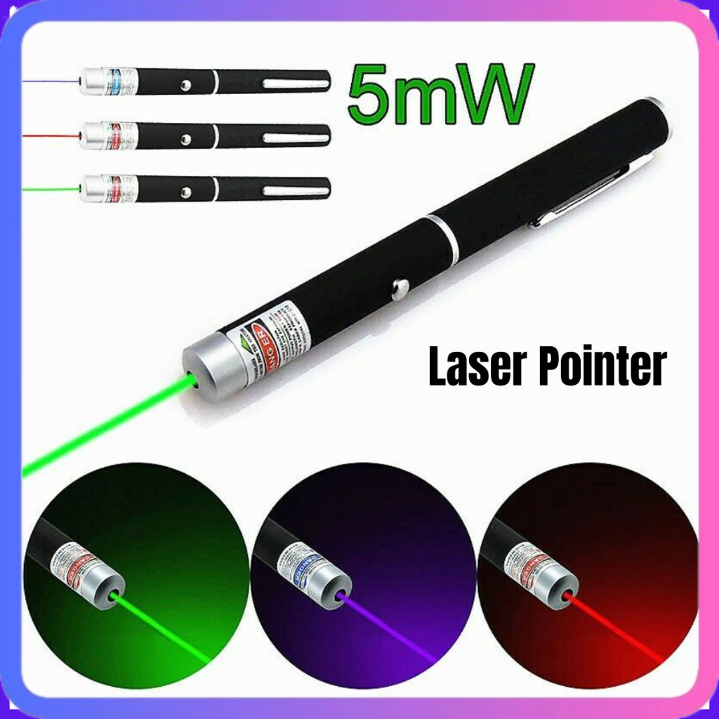 Jual Laser Pointer Pen 5mw Beam HIJAU / MERAH Pen Laser Pointer 5mw ...