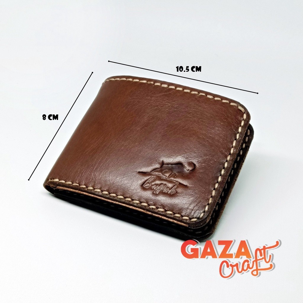 Jual DOMPET MODEL LIPAT HANDMADE/ DOMPET CLASSIC VINTAGE BROWN/ DOMPET ...