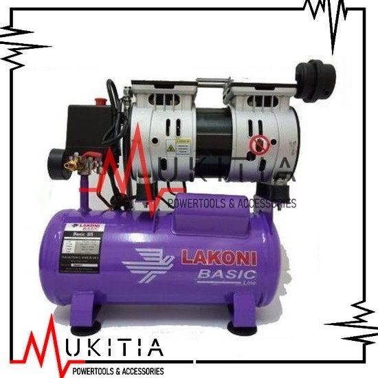 Jual LAKONI BASIC 9S Compressor Oilless Kompressor Kompresor Silent ...