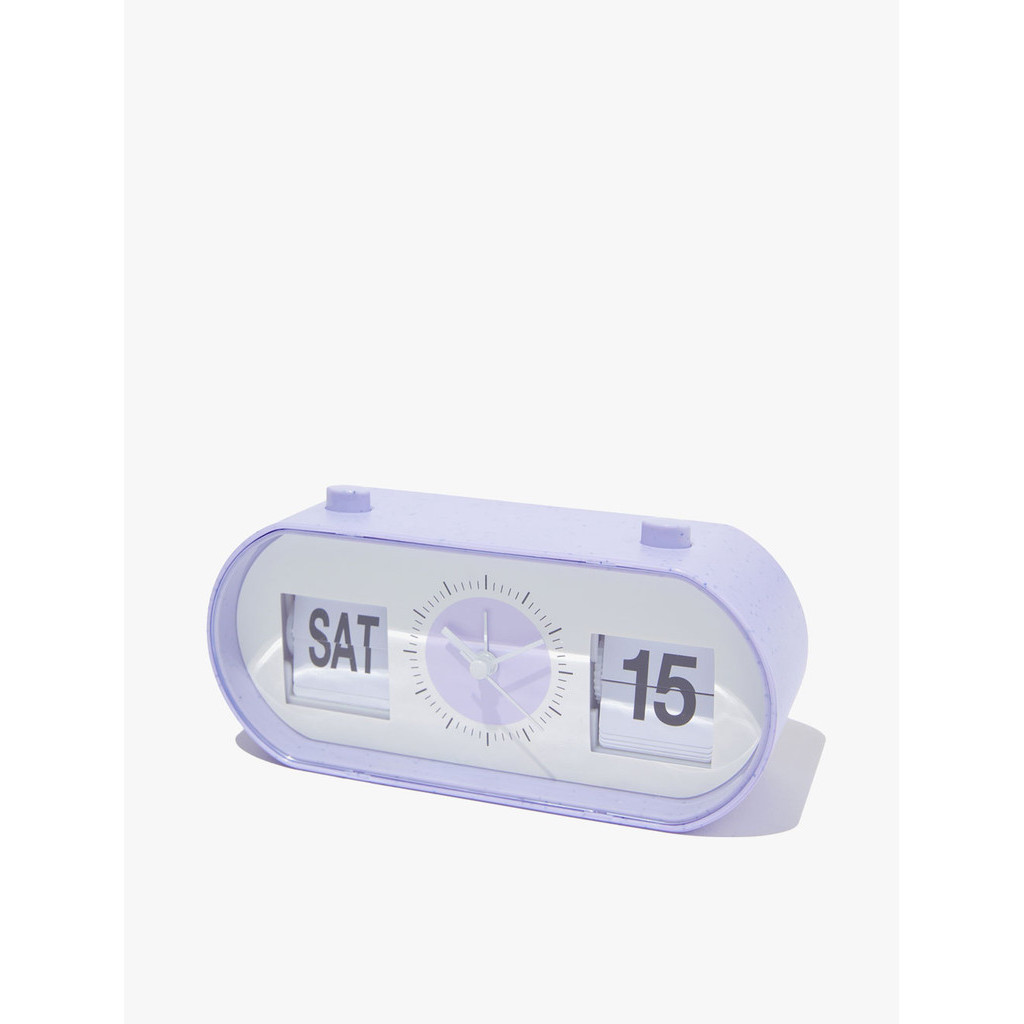 Jual Typo - Perlengkapan Rumah - Flip Clock V2.0 - Soft Lilac Speckle ...