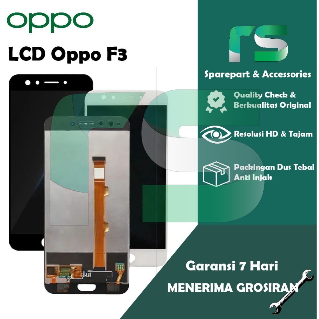 Jual LCD OPPO F3 - OPPO F3 ORIGINAL LCD TOUCHSCREEN 1SET COMPLETE ...