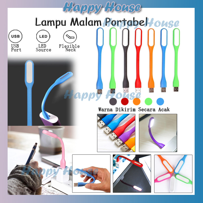 Jual Lampu LED USB Sikat / Lampu Baca / Lampu Tidur Lampu Baca Laptop ...