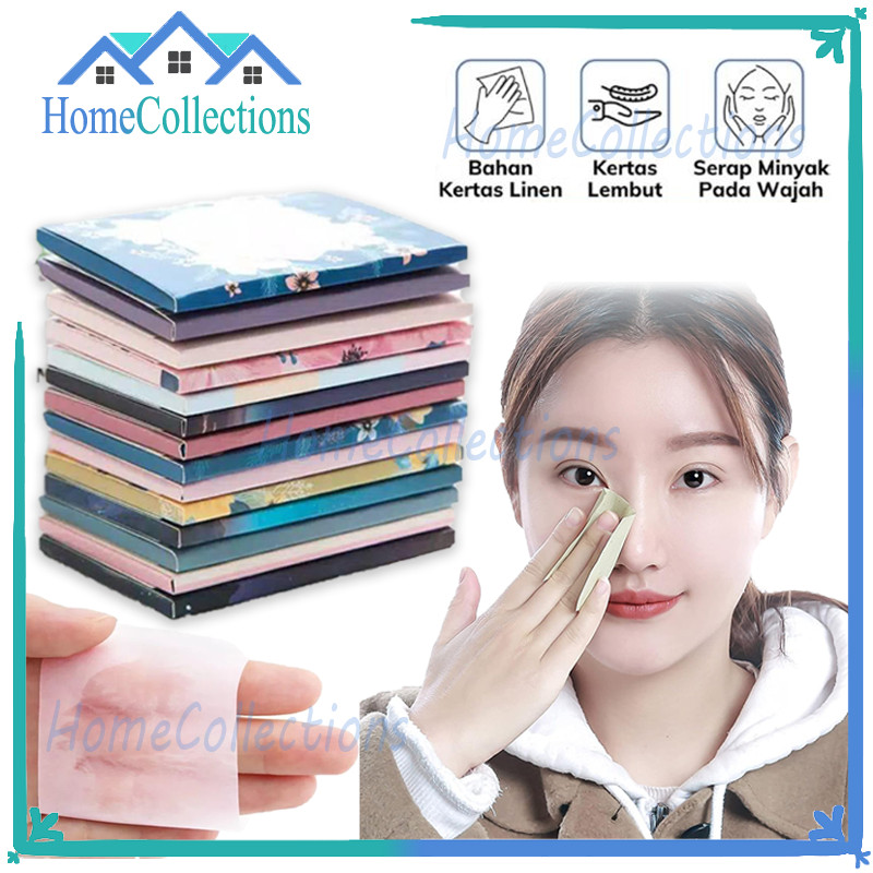 Jual Kertas Linen Tissue Penyerap Minyak Wajah/Tissue Penyerap Minyak ...