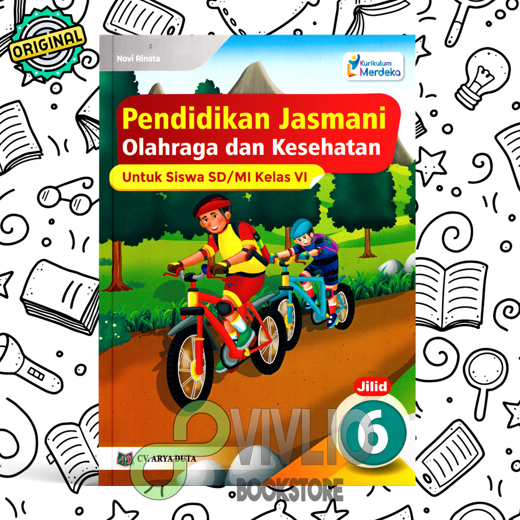 Jual Pendidikan Jasmani, Olahraga dan Kesehatan SD/MI Kelas VI Arya Duta | Shopee Indonesia