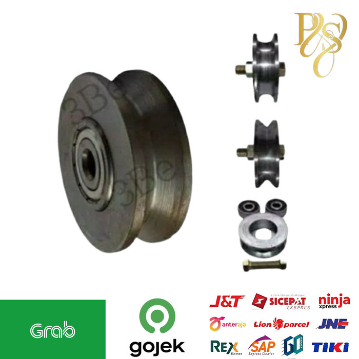 Jual Roda Pagar Besi As Super Black Ukuran 9 Cm 10 Cm 8 Cm 7 Cm 6 Cm ...