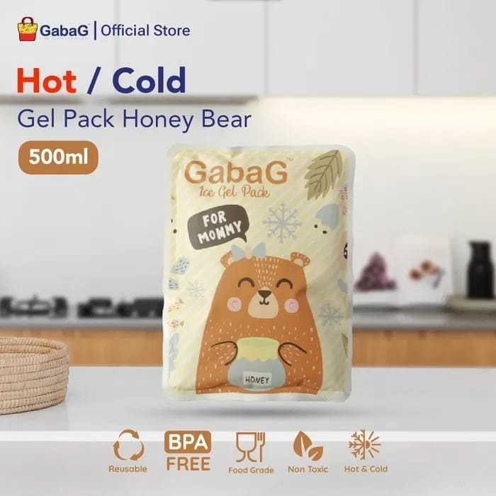 Jual GABAG-ICE GEL PACK 500ML HONEY BEAR | Shopee Indonesia