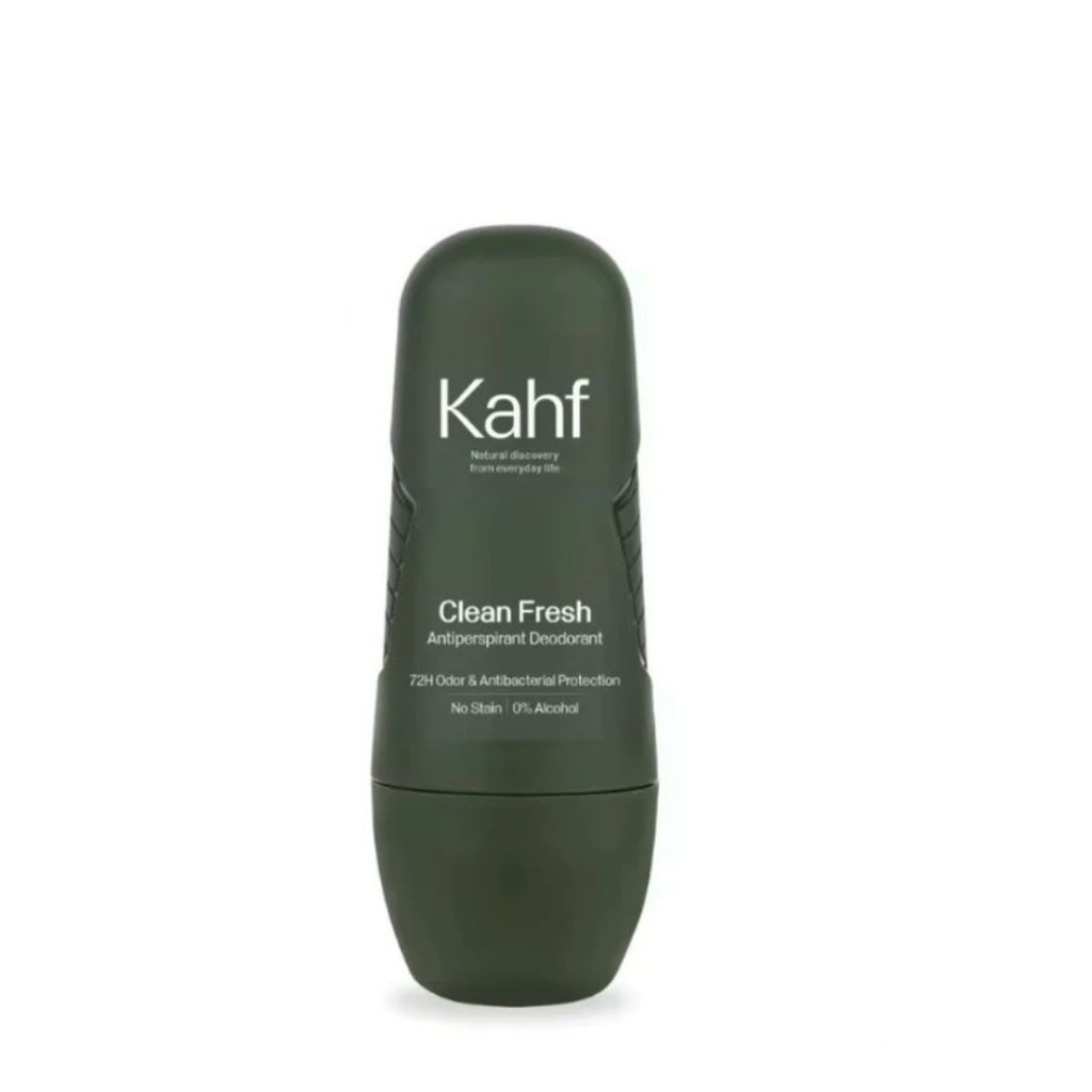 Jual Kahf Clean Fresh Antiperspirant Deodorant Roll On 45Ml | Shopee ...