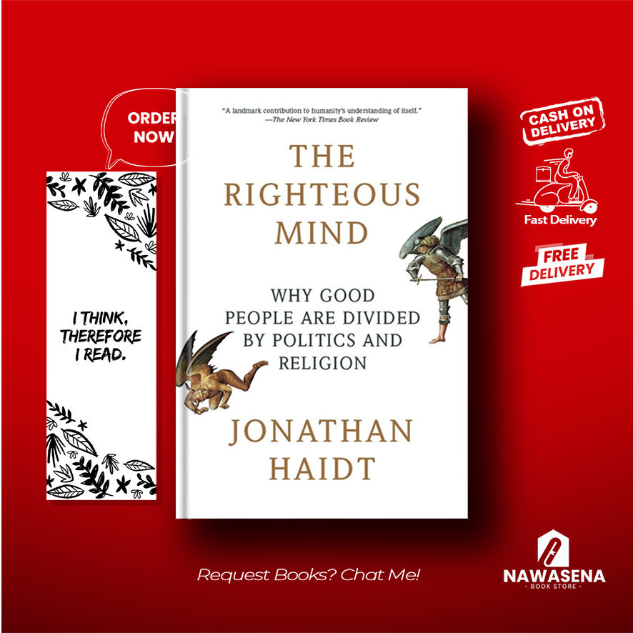 Jual The Righteous Mind - Jonathan Haidt (English) | Shopee Indonesia