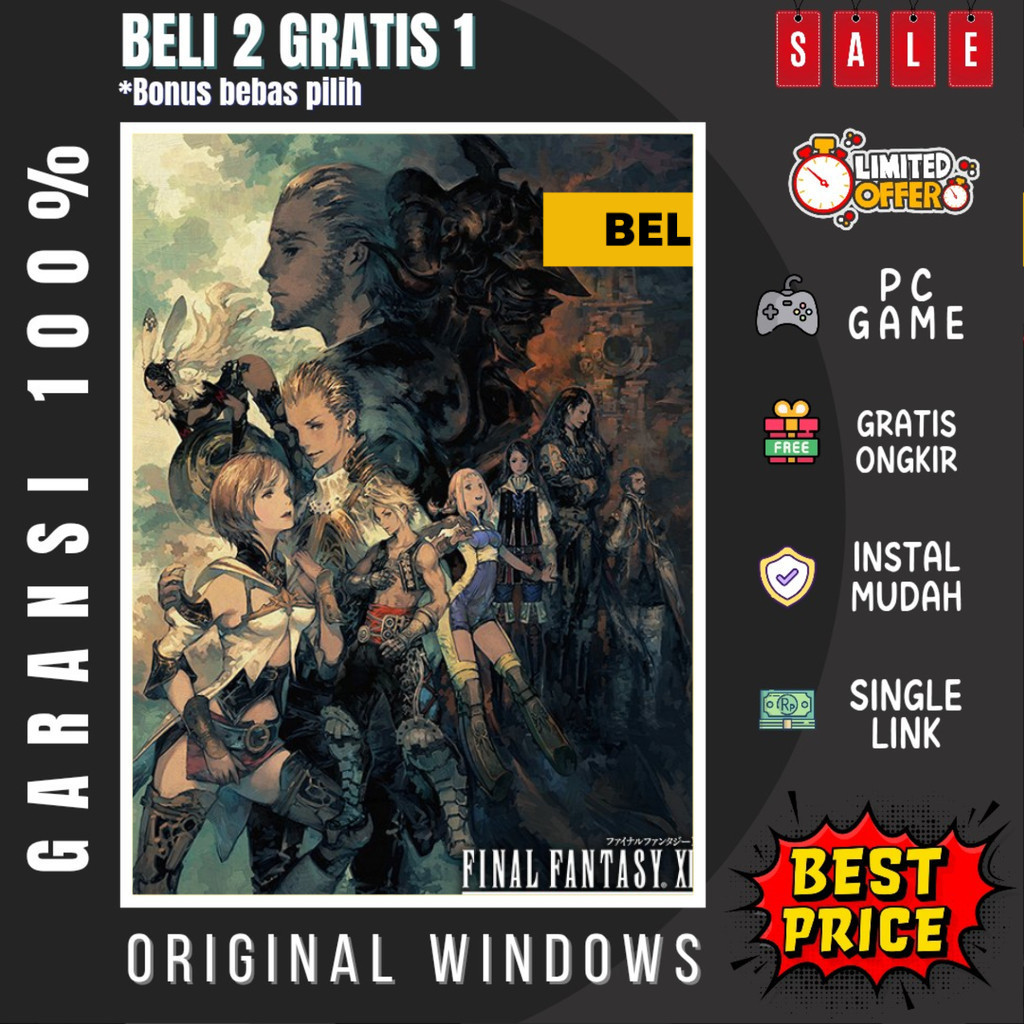 Jual FINAL FANTASY XII THE ZODIAC AGE - GAME PC - GAME LAPTOP - PC ...