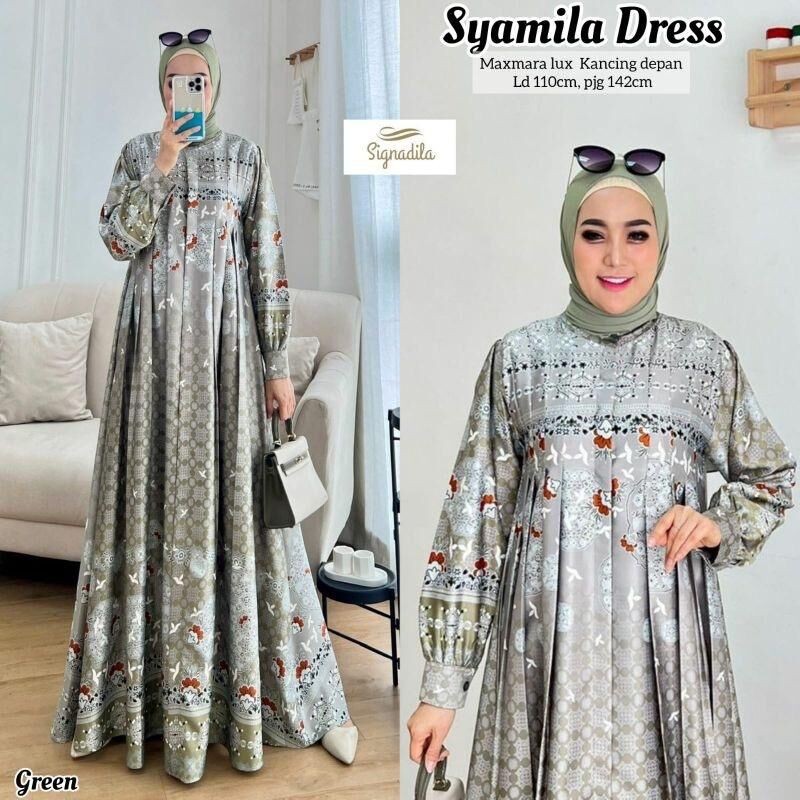 Jual Syamila Dress Label madani | Shopee Indonesia