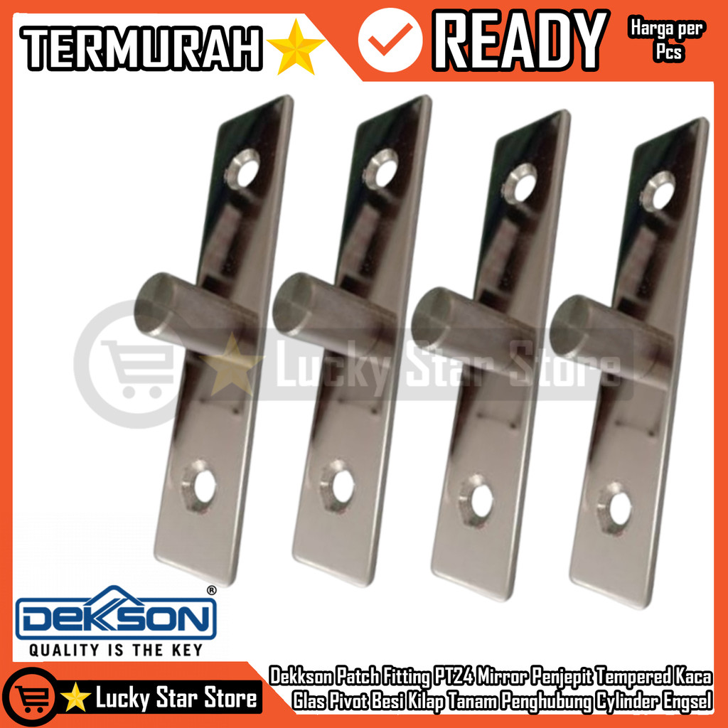 Jual Dekkson Pivot Besi Kilap Patch Fitting PT 24 Top Fiting Pintu Kaca ...
