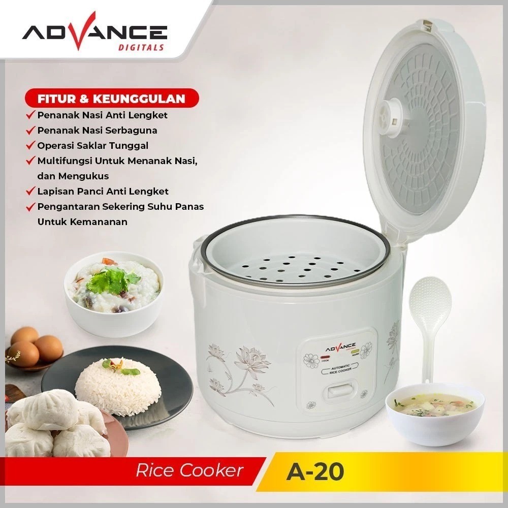 Jual Advance Rice Cooker X3-20 / Advance G-22 BATIK Rice cooker Penanak ...