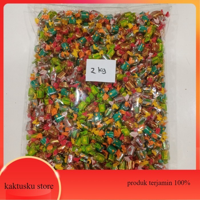 Jual permen rasa buah 2kg/permen rasa buah KS | Shopee Indonesia