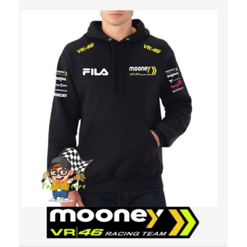 Jual Hoodie Team Mooney Vr46 MotoGp ( Replica) | Shopee Indonesia