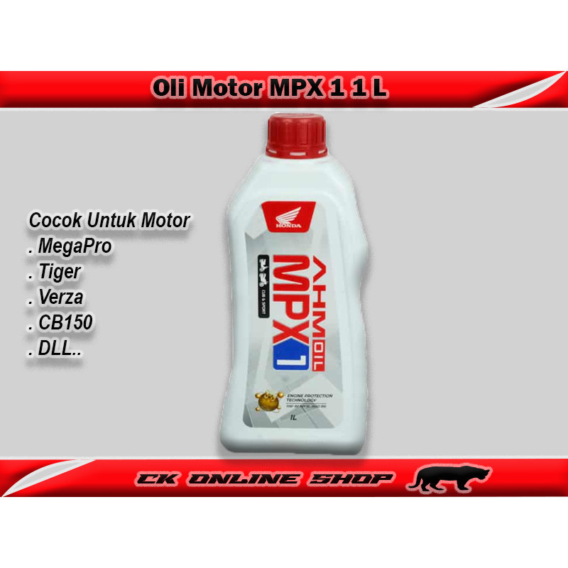 Jual MPX1 1 Liter AHM Oil MPX 1 1L | Shopee Indonesia
