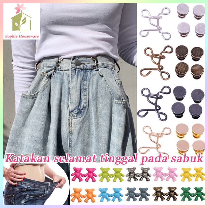 Jual Kancing Jeans Bentuk Beruang Bahan Metal Dapat Dilepas Kancing ...