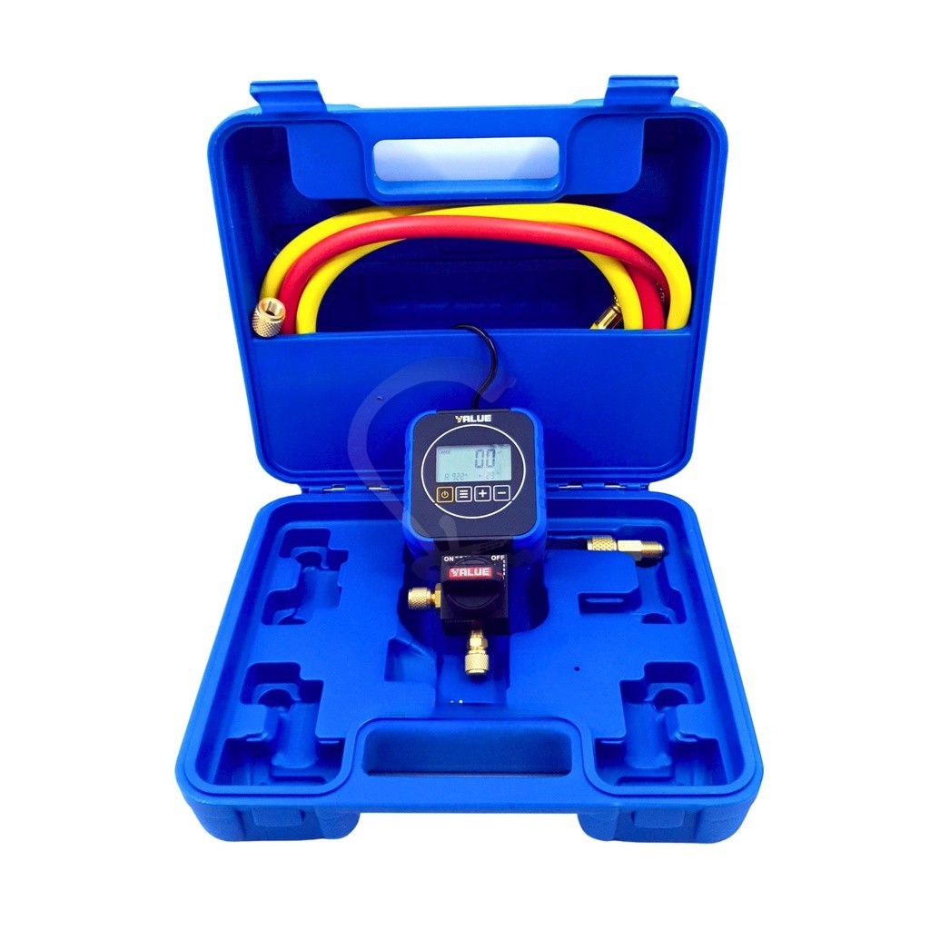 Jual Manifold AC Value R32 R410a R22 Digital Single Gauge VRM1-0101i | Shopee Indonesia