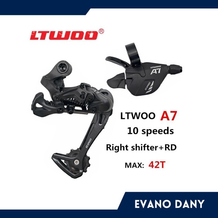 Jual LTWOO A7 10 Speed Long Cage RD + Right Shifter Kanan - RD | Shopee ...