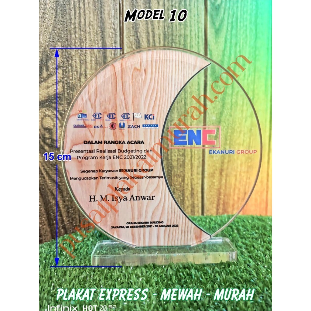 Jual Plakat Akrilik dengan Pilihan Design yang Menarik, Mewakili ...