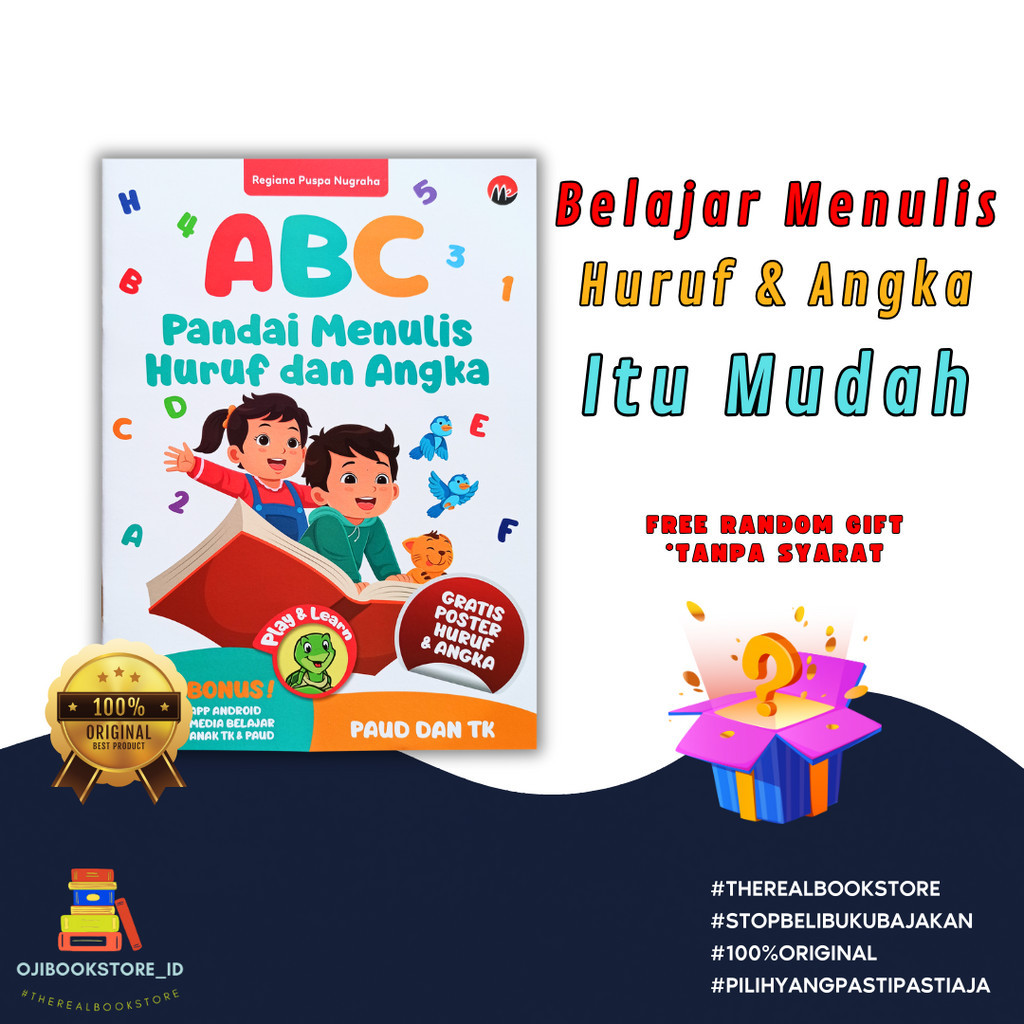 Jual Buku ABC Pandai Menulis Huruf dan Angka Belajar Mengenal Huruf ...