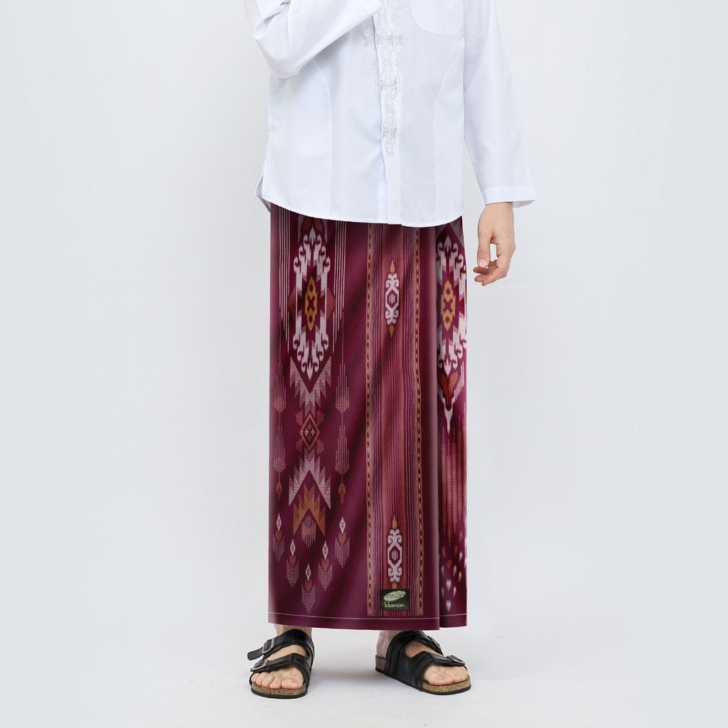 Jual LEBIH MURAH DARI MALLL SARUNG ATLAS || Sarung ATLAS Idaman 555 Kembang Motif BHS GSA 01 ...