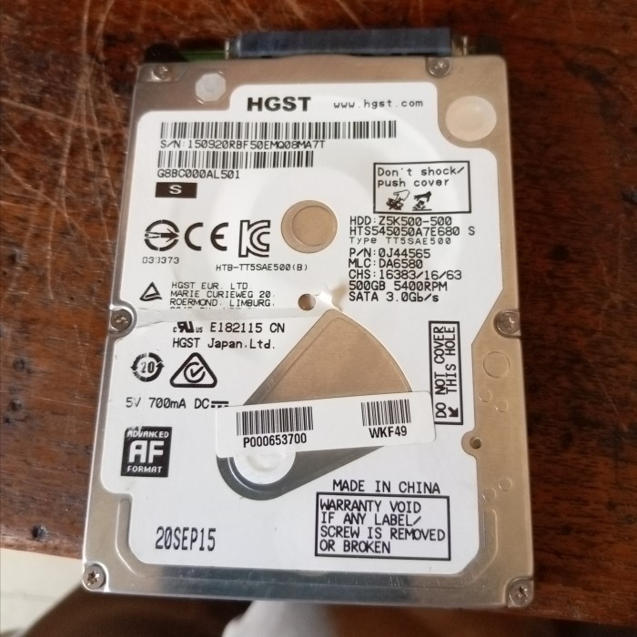 Jual Hardisk Laptop 500gb slim | Shopee Indonesia