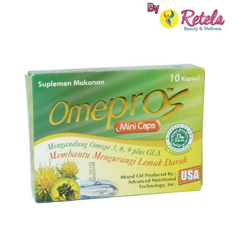 Jual Omepros Mini Capsul Isi 10 Capsul | Shopee Indonesia