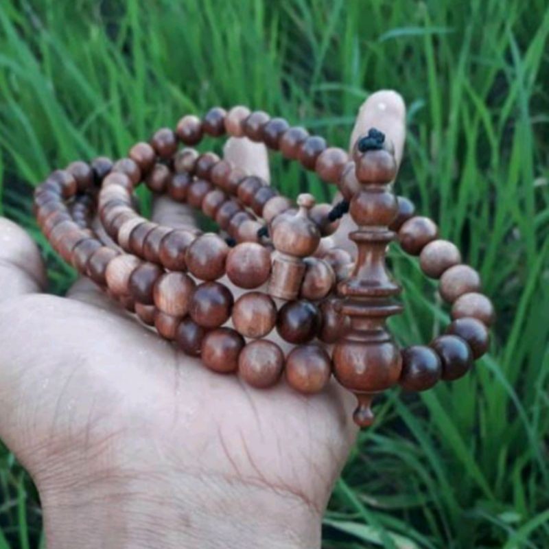 Jual Tasbih Kayu Setigi Asli Super 10 mm | Shopee Indonesia