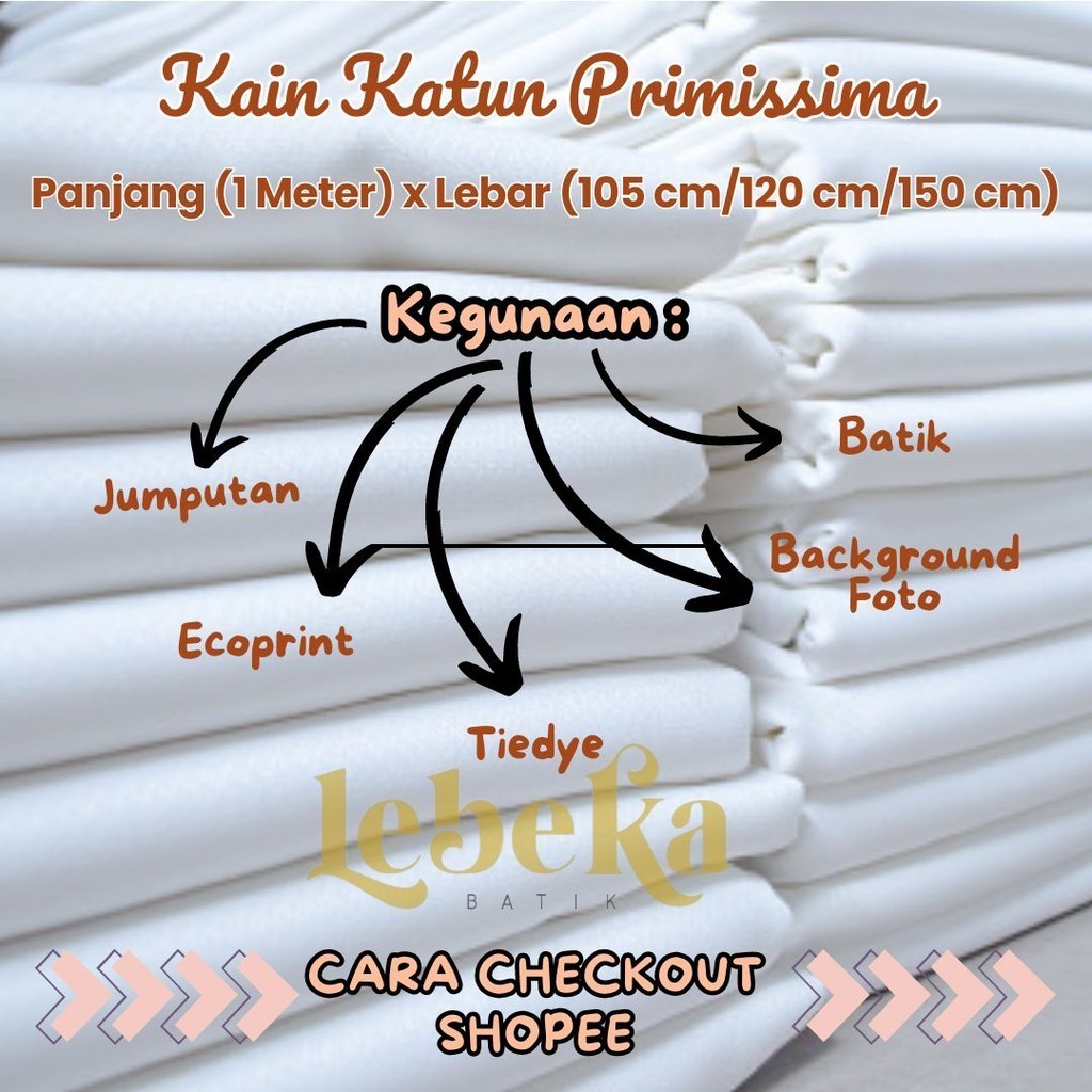 Jual Kain Primissima Primisima 1meterx1,50meter Shibori tie die tye dye ...